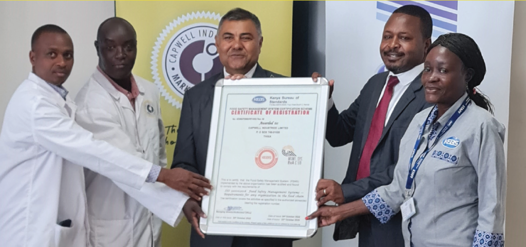CAPWELL INDUSTRIES AWARDED ISO 22000 CERTIFICATION | Capwell Industries ...
